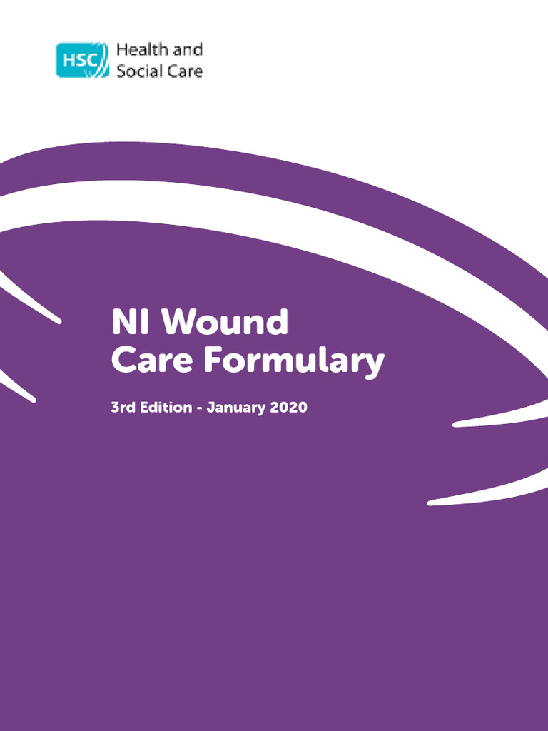 Wound Care Formulary | PDF | Wound | Infection