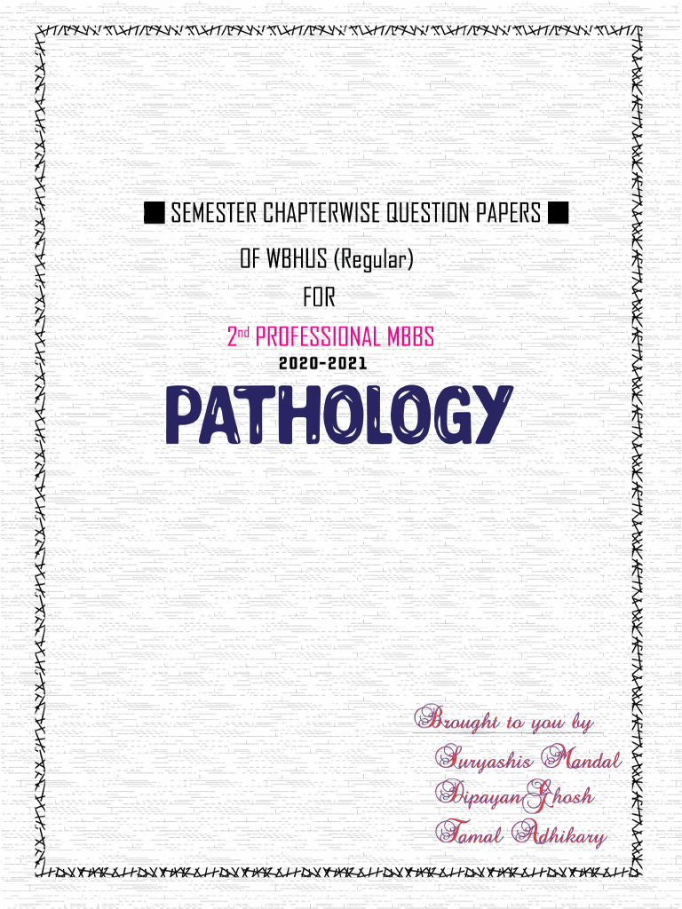 Pathology | PDF