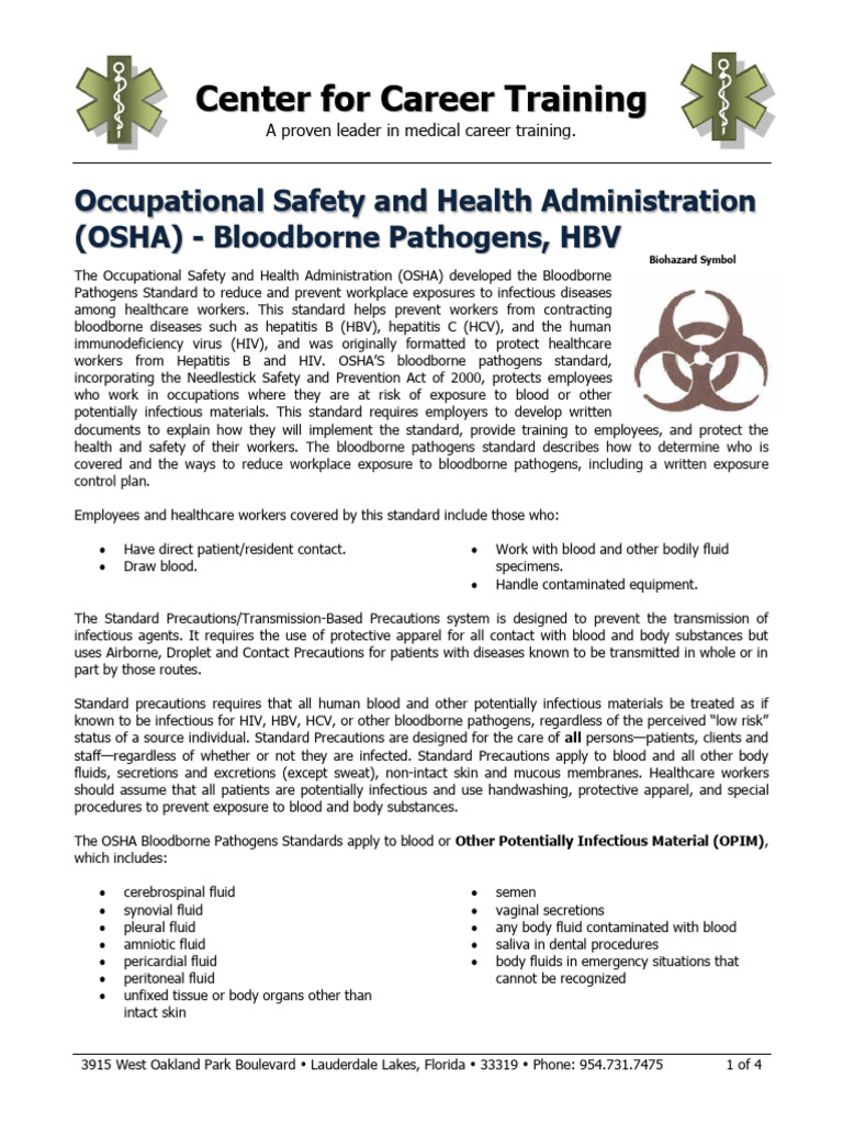 01 - BGMG CCT Education - Handout - OSHA - 2021-06 | PDF