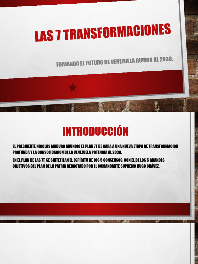 Las 7 Transformaciones | PDF
