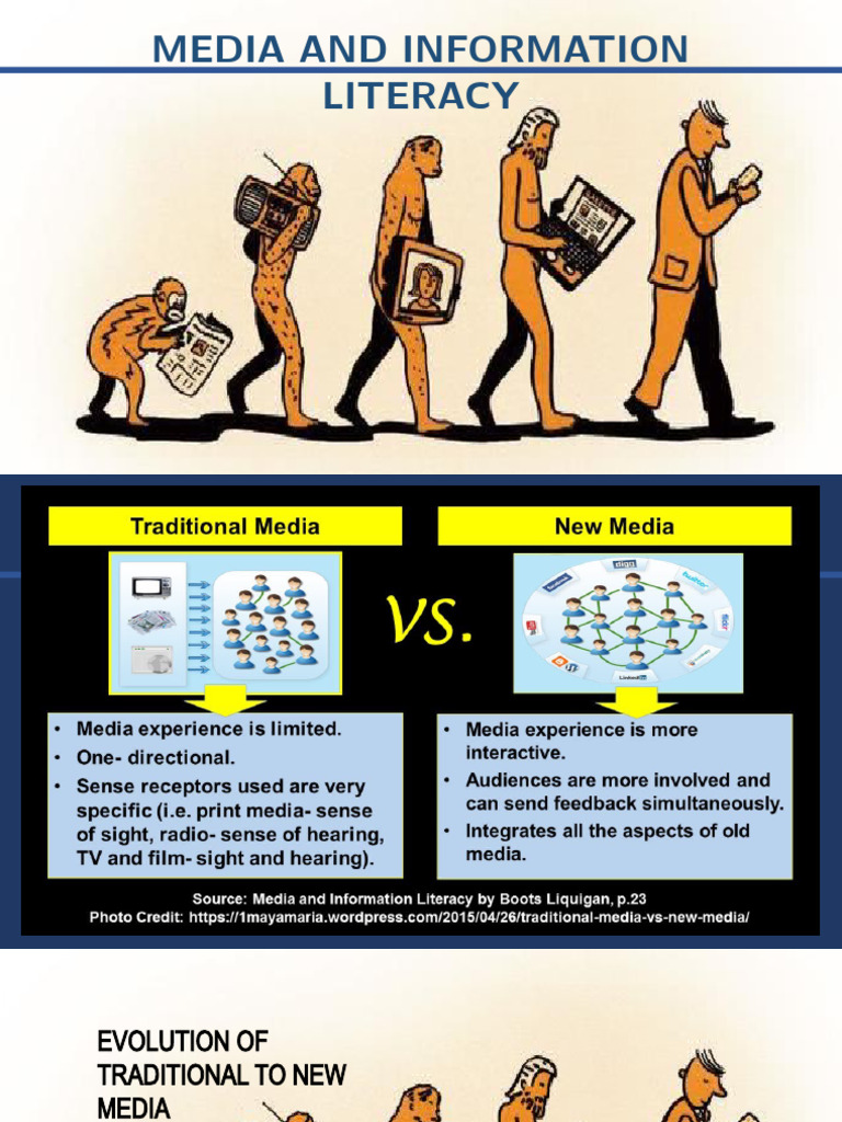 Lesson 2A Evolution of Traditional To New Media | PDF | Information Age ...