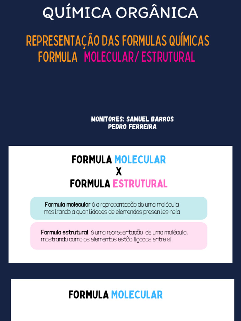 Fórmulas Químicas: Guia Prático | PDF