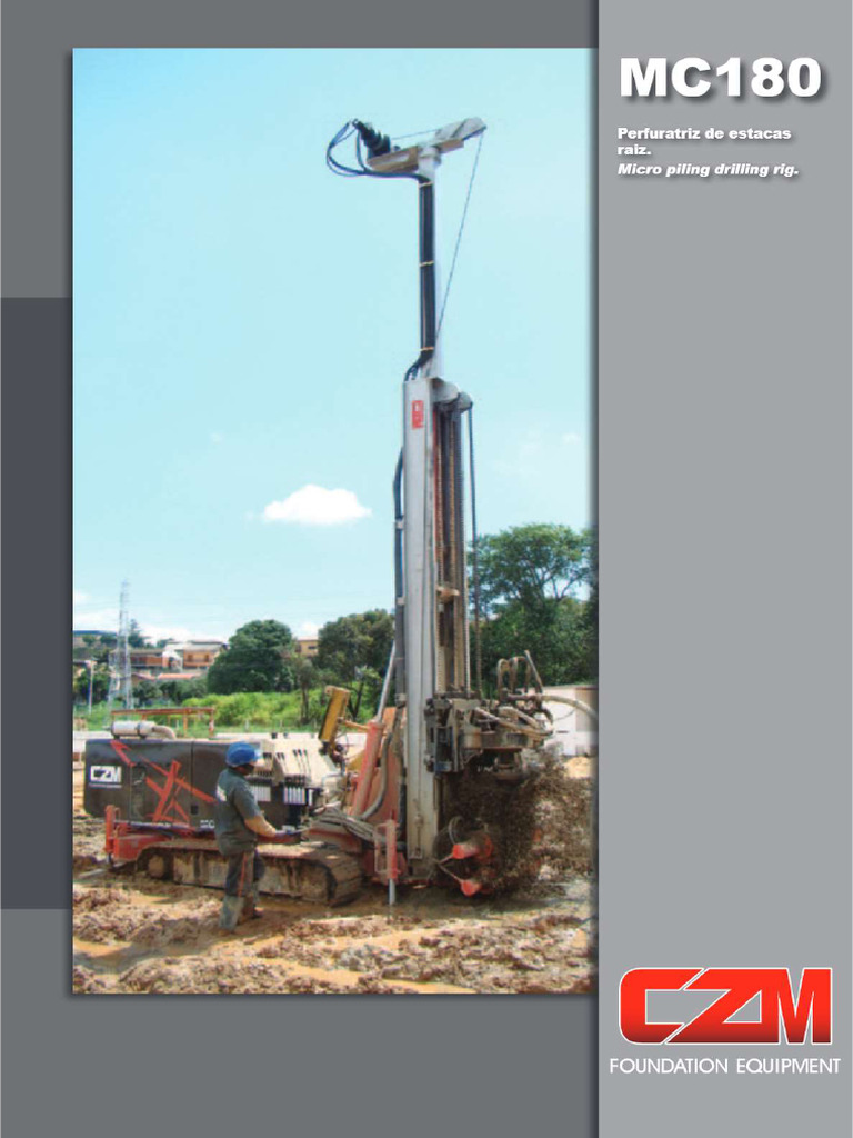 Perfuratriz Estaca Raiz | PDF
