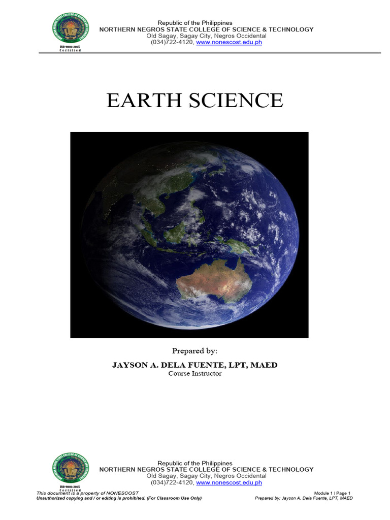 Module-2-EARTH-SCIENCE-for-Midterm | PDF | Plate Tectonics | Volcano