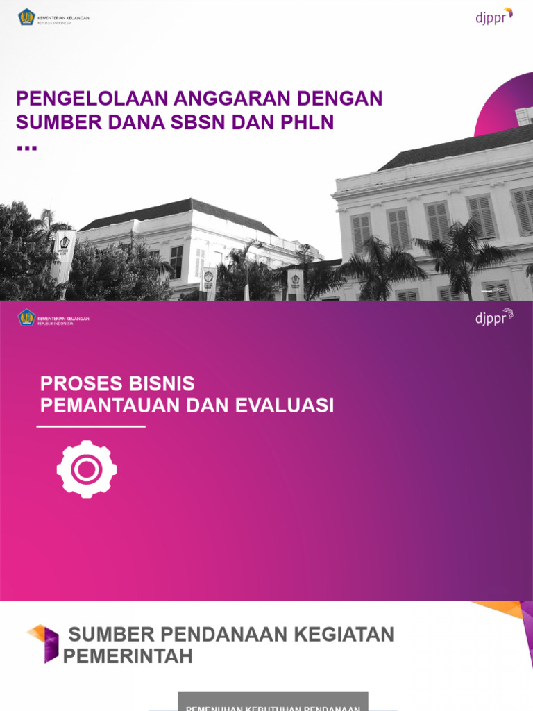Evaluasi Pengelolaan SBSN dan PHLN | PDF