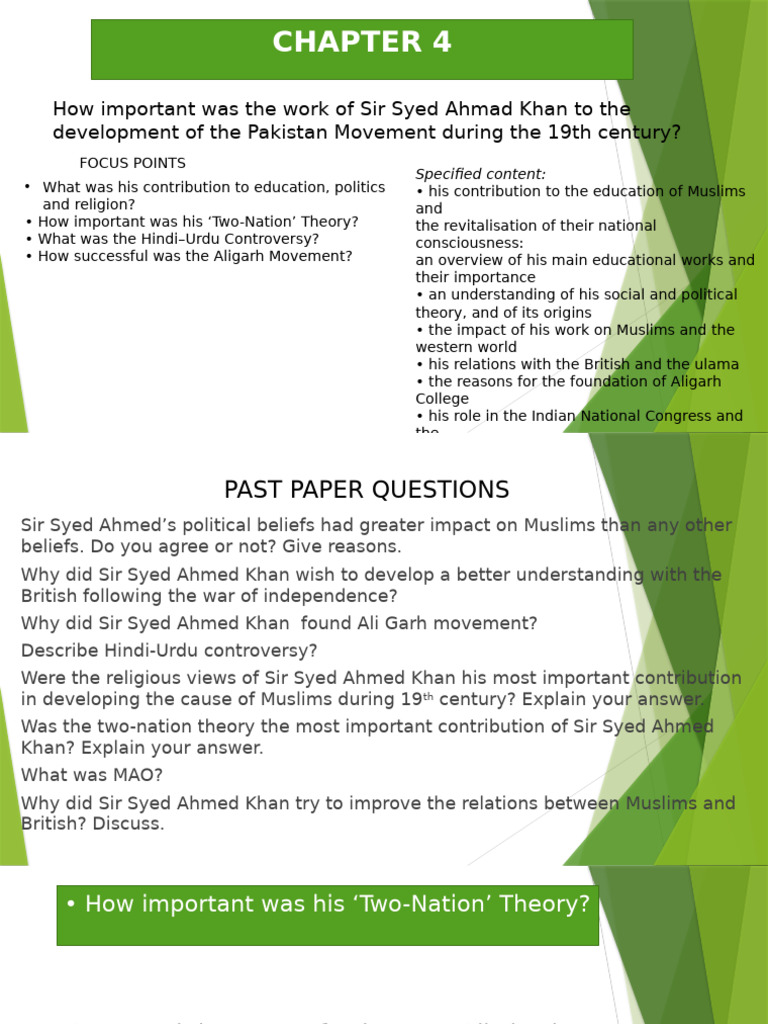 Chapter 4 | PDF | Two Nation Theory