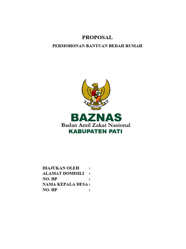 Proposal Baznas | PDF