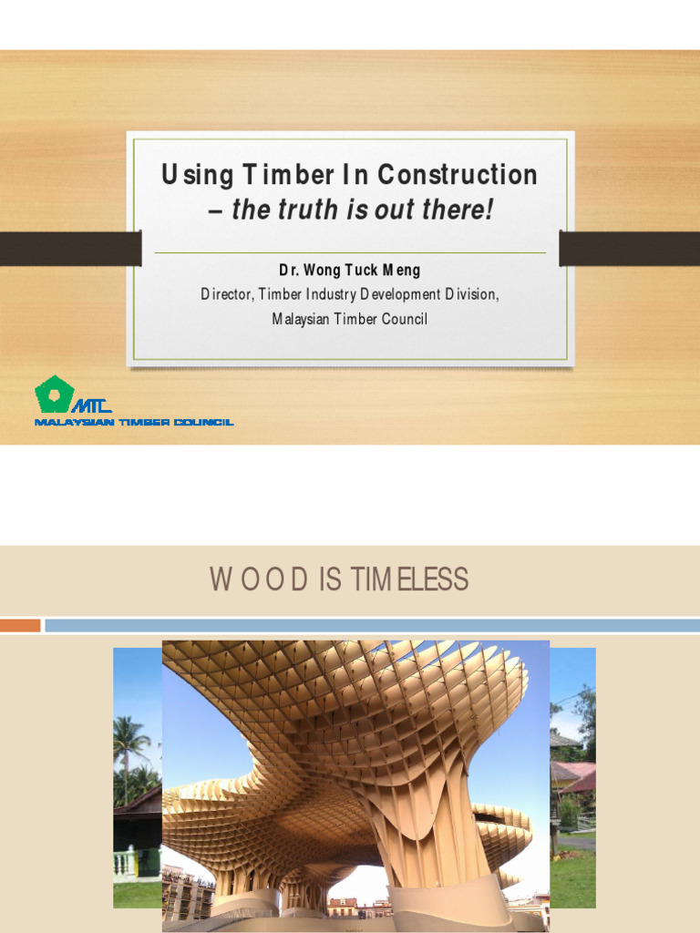 Using Timber in Construction - PAM 23 August 2014 | PDF | Lumber | Wood