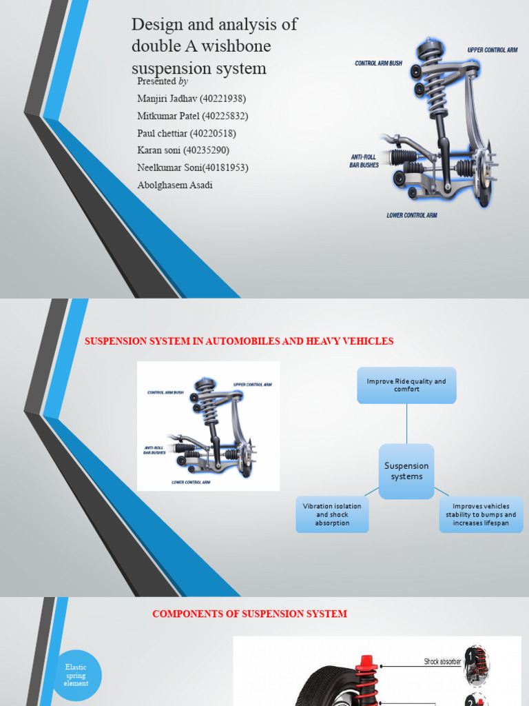 Double Wishbone Suspension Design Analysis | PDF | Motor Vehicle ...