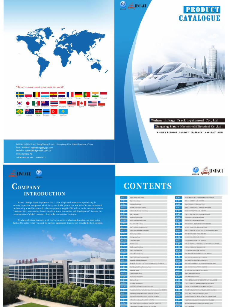 2023 Railway Machine Catalog-1691827718 | PDF