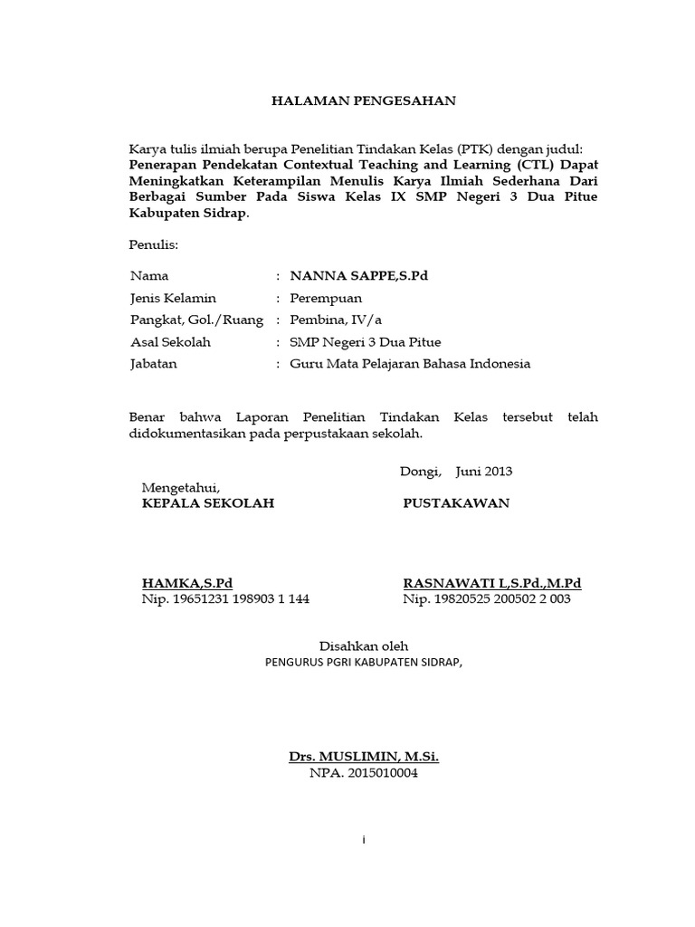 Ok..hal. Depan-Ptk Bindo Smp-Pndkatn CTL & Kaitanx DG Mdia Pblajrn Kartu Bgmbar | PDF