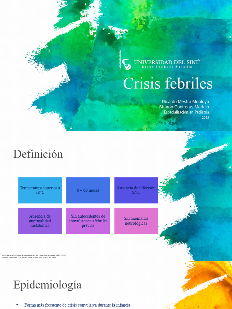 Crisis Febríles | PDF | Medicina CLINICA | Especialidades Medicas