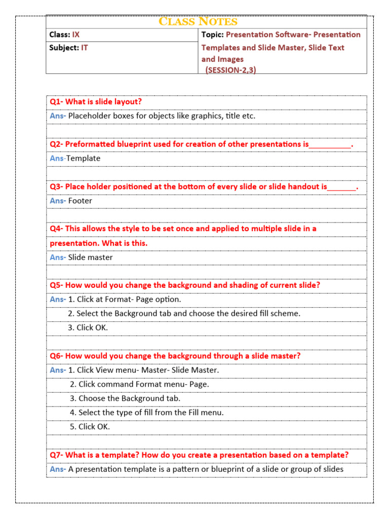 Impress Session2and3 | PDF | Page Layout | Computer Science