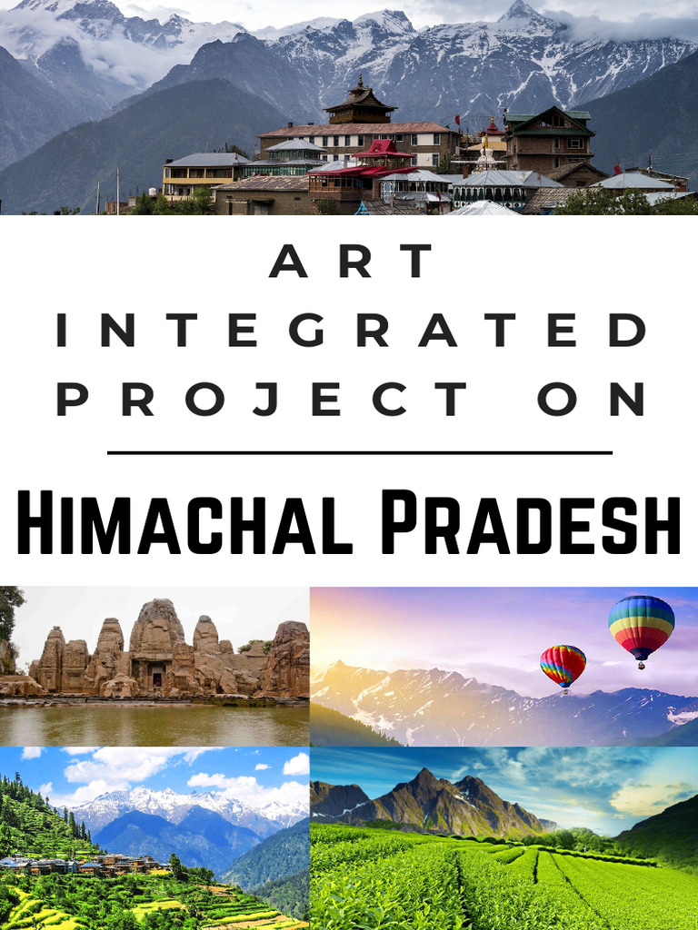 Art Integrated Project On Himachal Pradesh | PDF | Himalayas