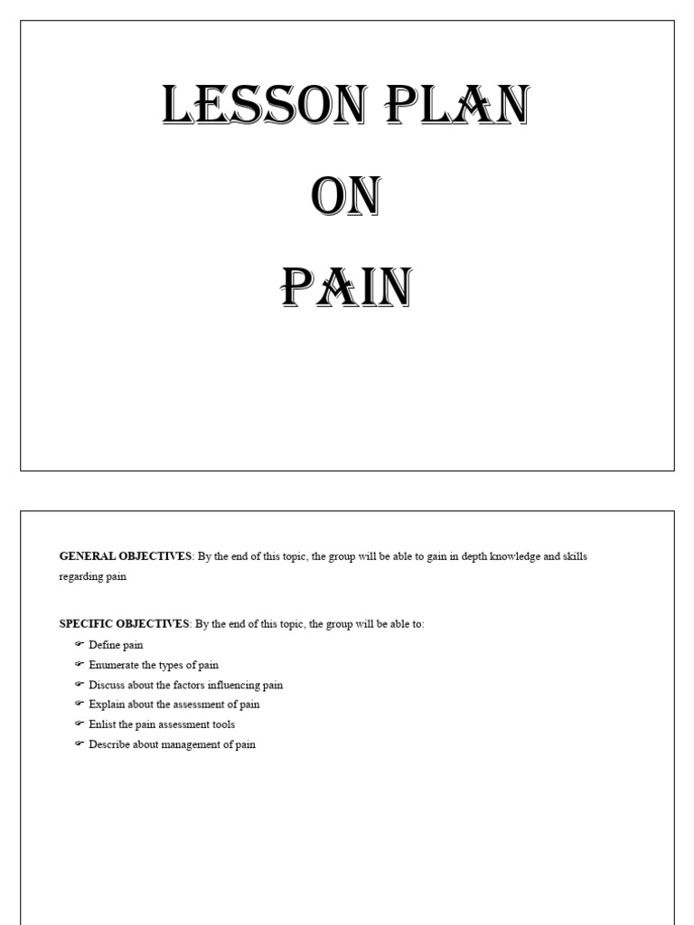PAIN Final | Download Free PDF | Pain | Analgesic