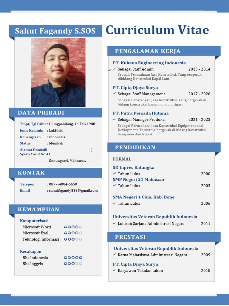 Contoh CV-09 | PDF