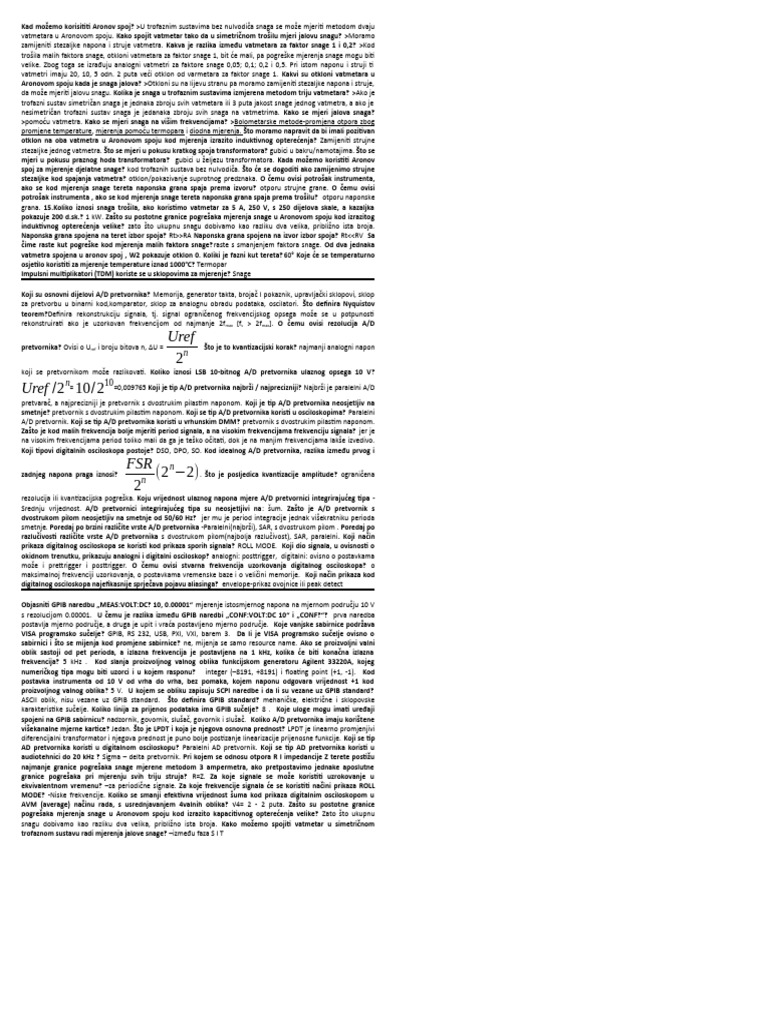 Šalič 2.kol Teorija | PDF