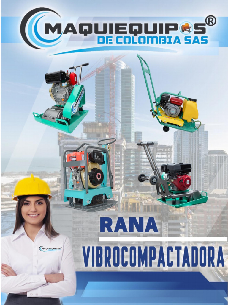 Ficha Tecnica Rana Vibrocompactadora | PDF | Motores | Vehículos