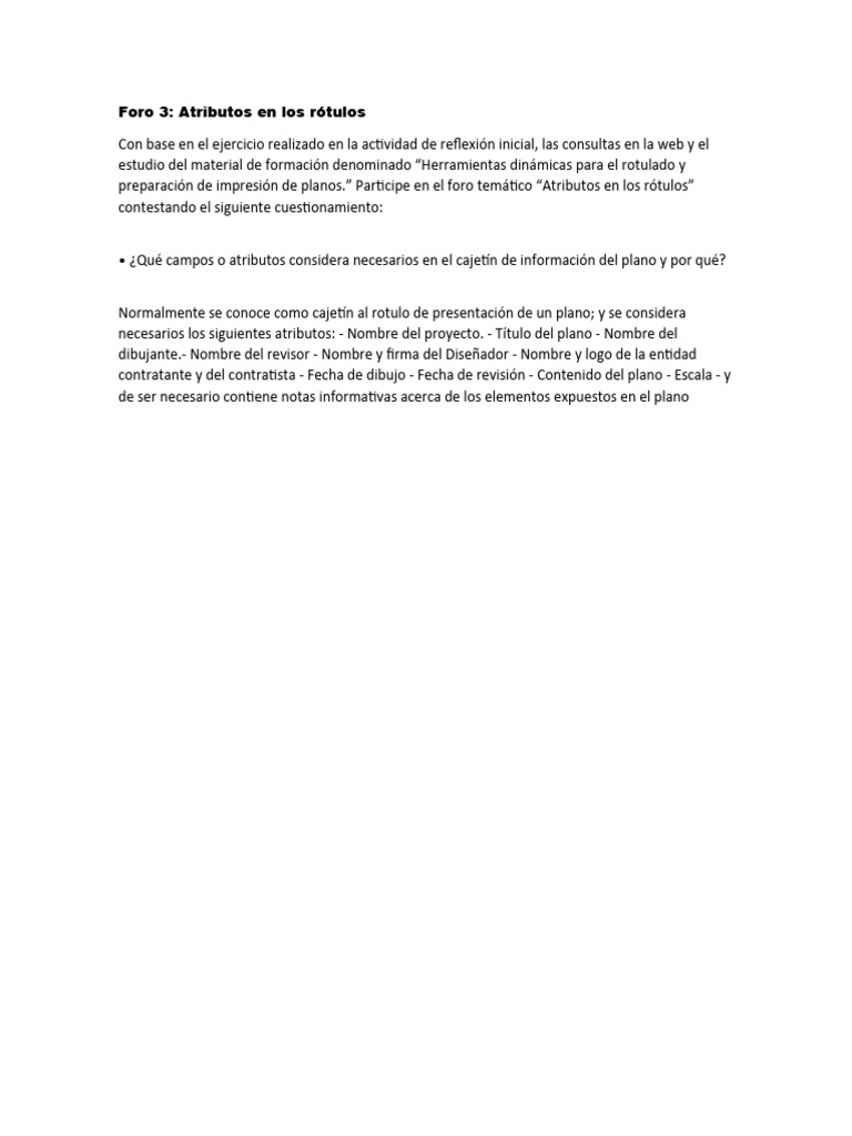 Foro 3 Atributos en Los Rótulos Sena | PDF