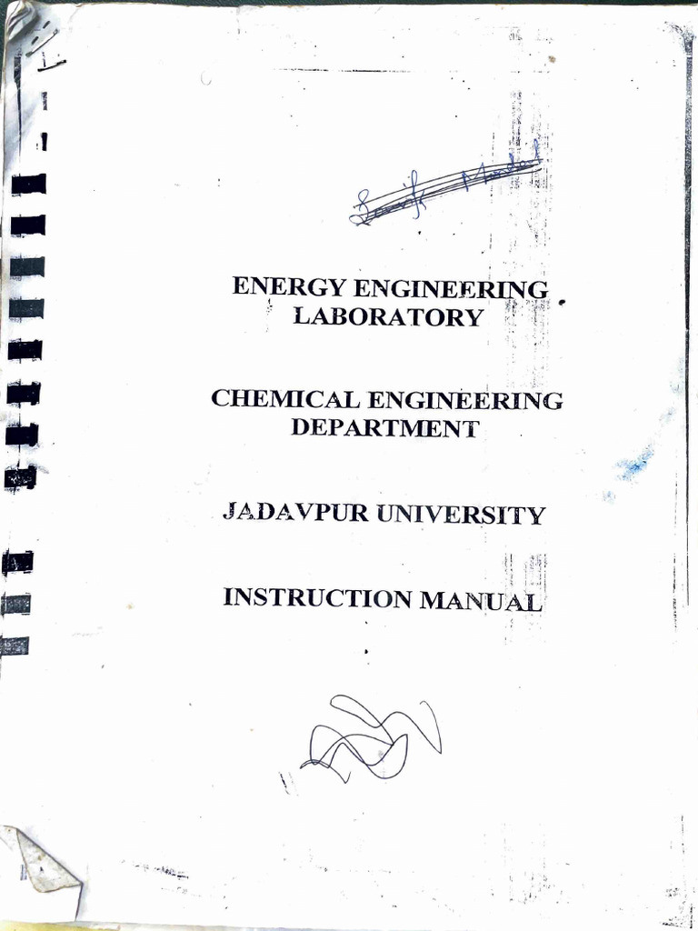 Energy Engg Lab Manual | PDF