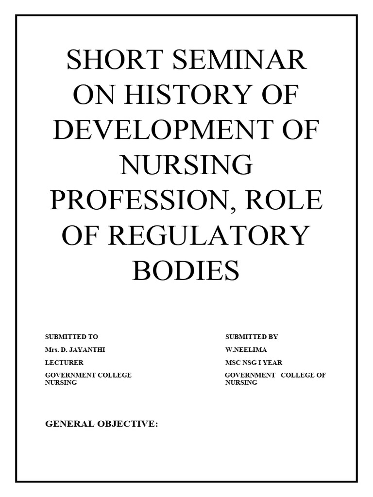 NURSE | PDF | Nursing | Profession