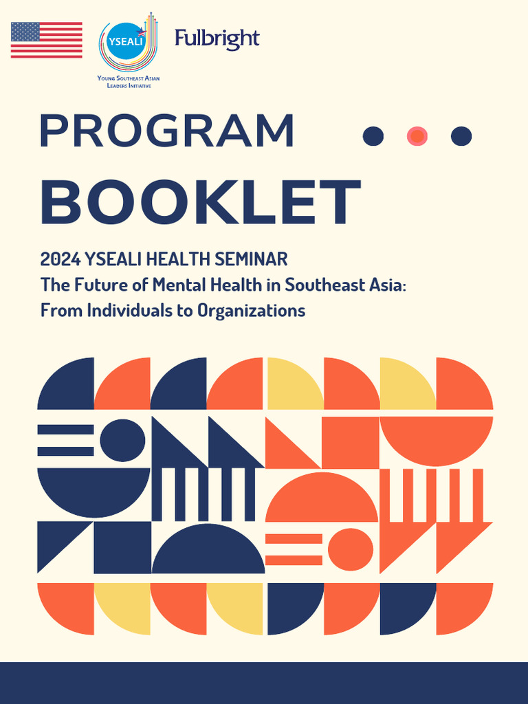 Booklet YSEALI Health Seminar Detailed Program 2024 - FINAL 2024 01 30 ...