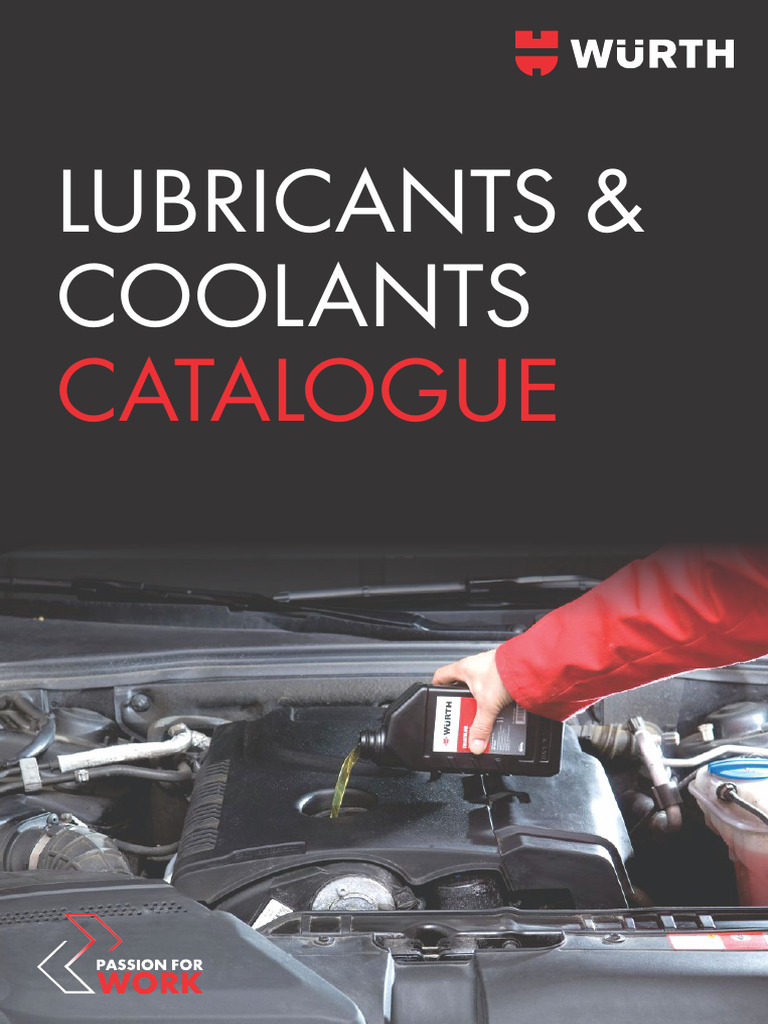 Würth Engine Oil and Coolants Catalogue | PDF | Motor Oil | Car