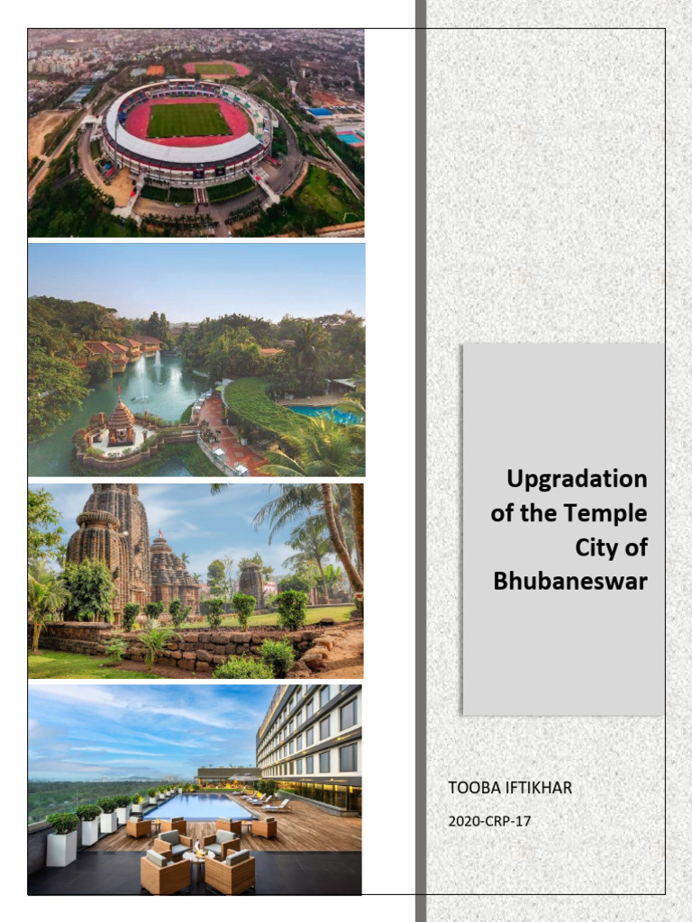 Case Study of Upgradation of The Temple City of Bhubaneswar (Urban ...