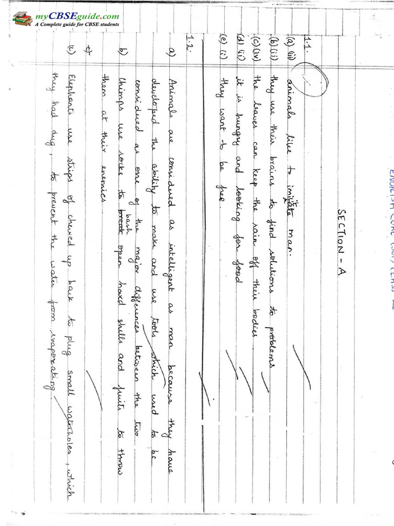 English Topper Sheet | PDF