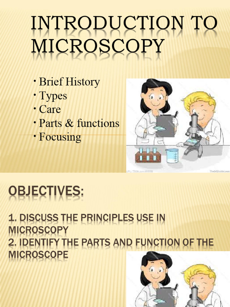 Microscopy Lecture | PDF | Microscope | Optical Devices