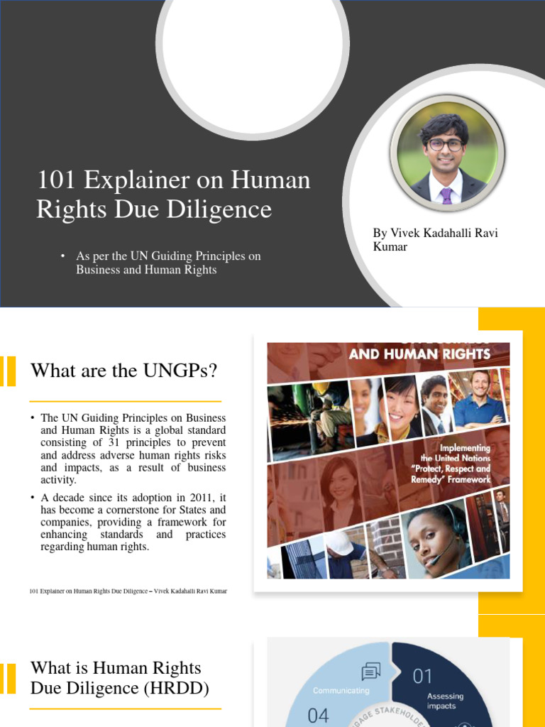 HRDD 101 Explainer | PDF | Due Diligence | Economies