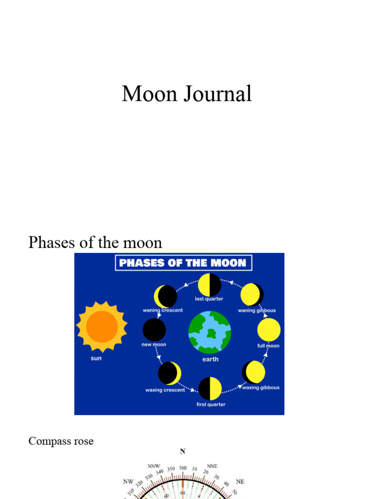 Grade 6-Moon Journal | PDF