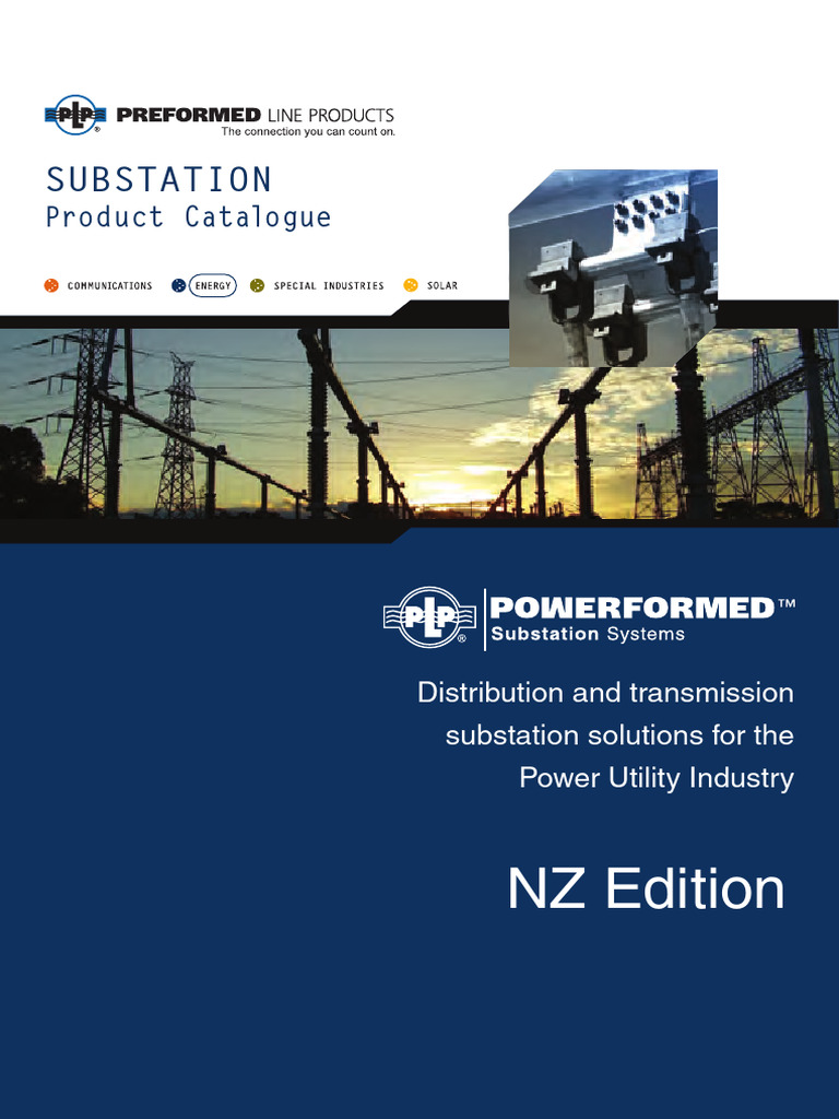 Substation | PDF | Electrical Connector | Electrical Conductor