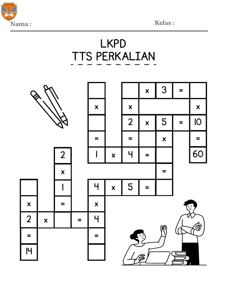 LKPD TTS Perkalian Matematika | PDF