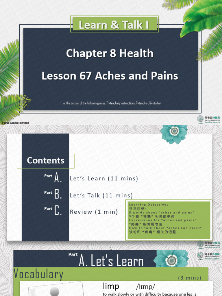 Understanding Aches and Pains | PDF