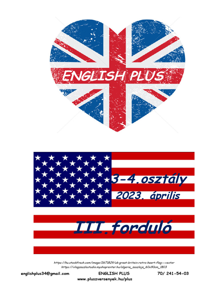 EP 3-4.osztály 2023 Április | PDF