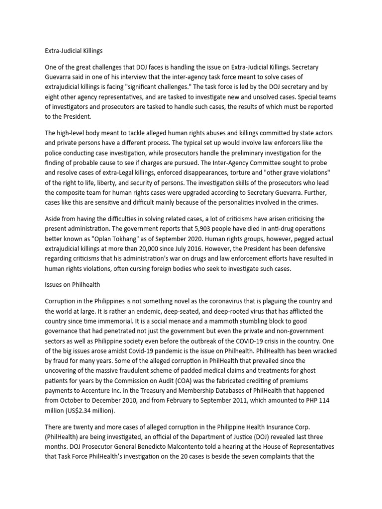 DOJ Challenges | PDF | Justice | Crime & Violence