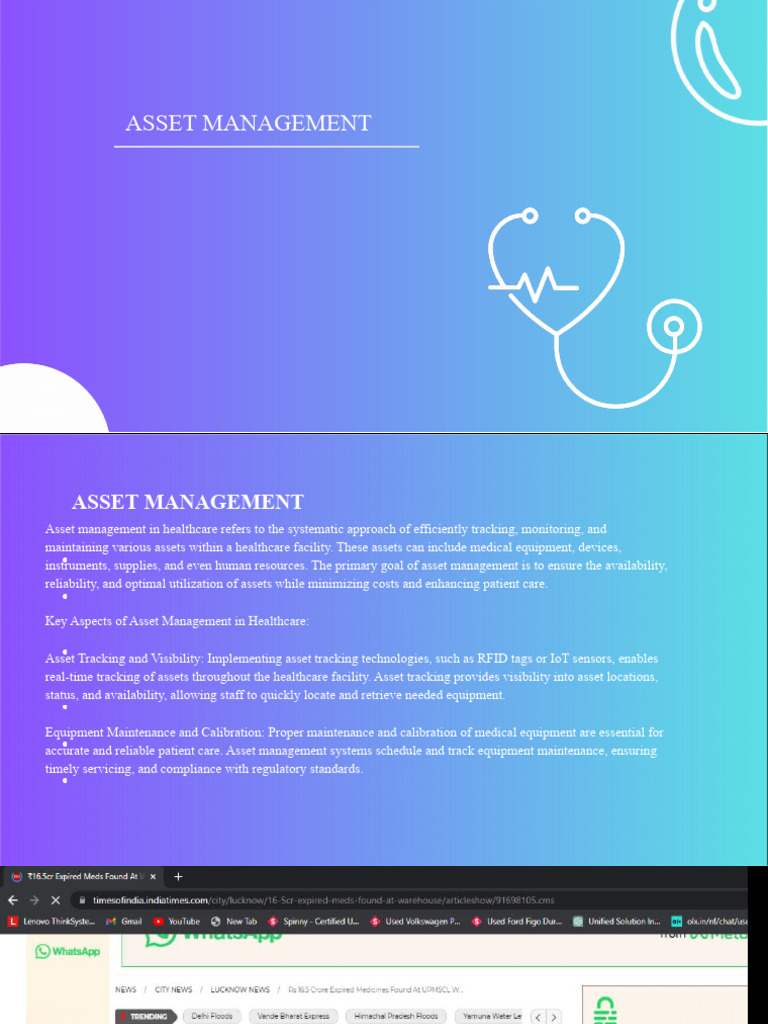 Asset Management | PDF | Health Care | Automation