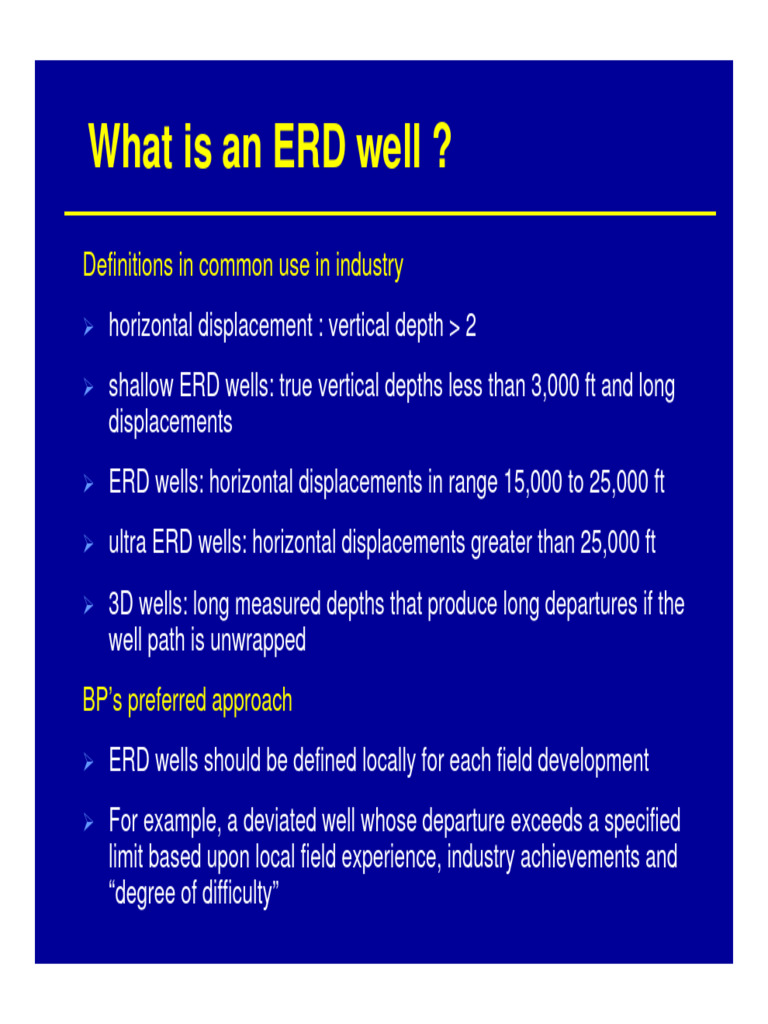 What is an ERD Well | PDF