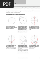 Traçado de Óvulo e Oval: Guia Prático | PDF | Círculo | Objetos geométricos