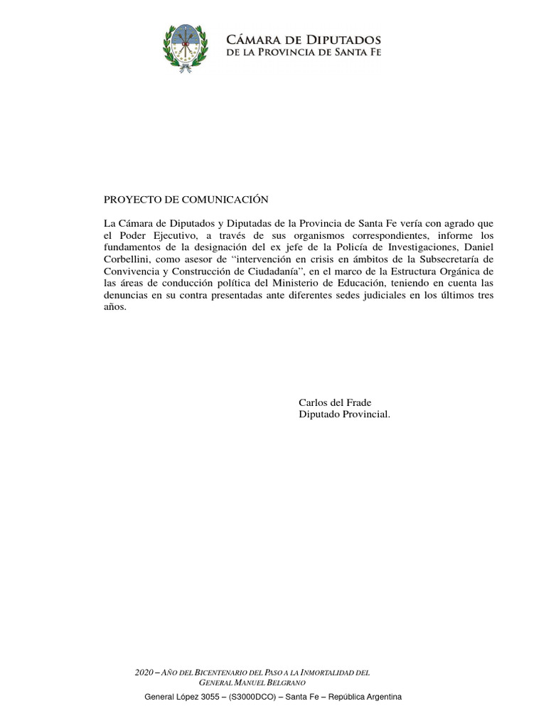 Polémica en el Gabinete de Pullaro: nombraron como asesor a ex jefe de ... Polémica en el Gabinete de Pullaro: nombraron como asesor a ex jefe de ...