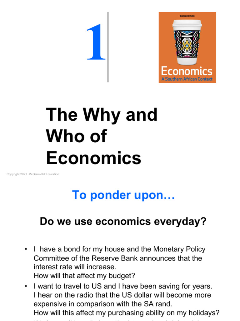 Chapter 1 3rd Ed 2021 | PDF | Economics | Microeconomics