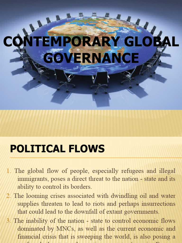 Contemporary Global Governance | PDF | Governance | Global Governance
