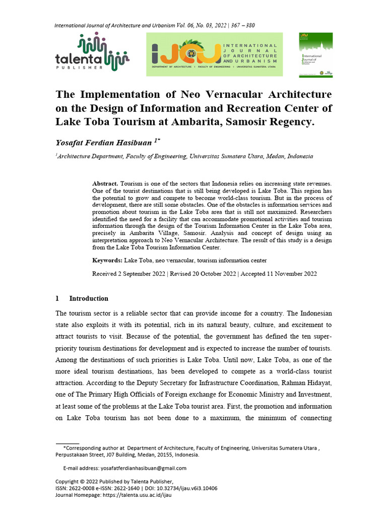 10406-Article Text-36642-1-10-20221206 | PDF | Tourism