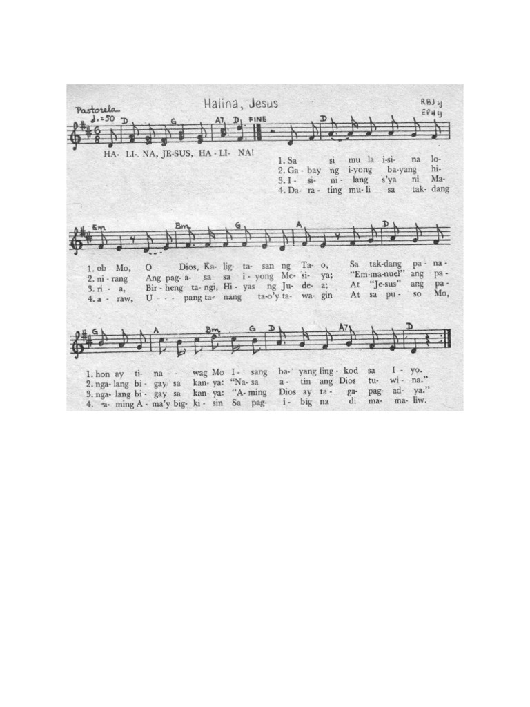 Halina, Hesus Halina | PDF
