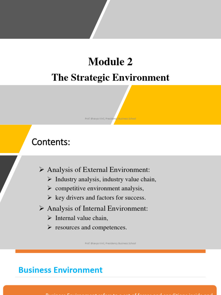 Unit II | PDF | Strategic Management | Value Chain