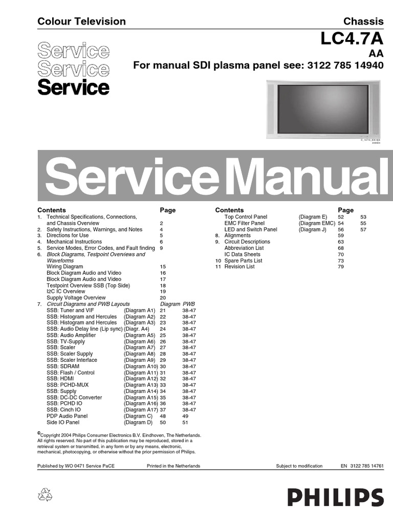 Philips Lc4.7aaa 312278514761 | Download Free PDF | Soldering ...