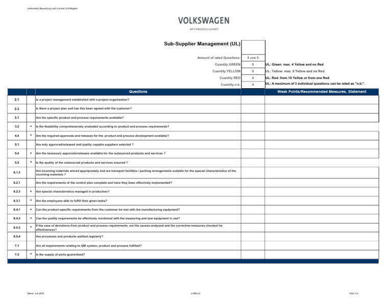 Sub-Supplier Management UL | PDF | Business | Economies
