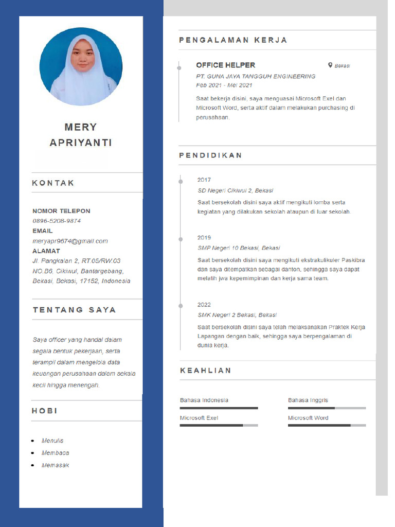 CV Mery | PDF