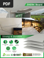 SHERA Board Specifications and Applications | PDF | Architectural ...
